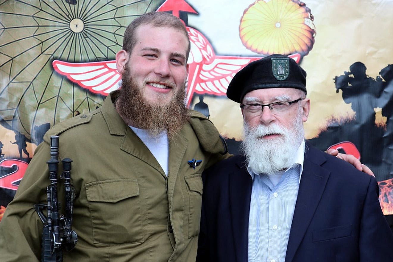 US Col. Rabbi Jacob Goldstein sees grandson inducted into IDF haredi ...