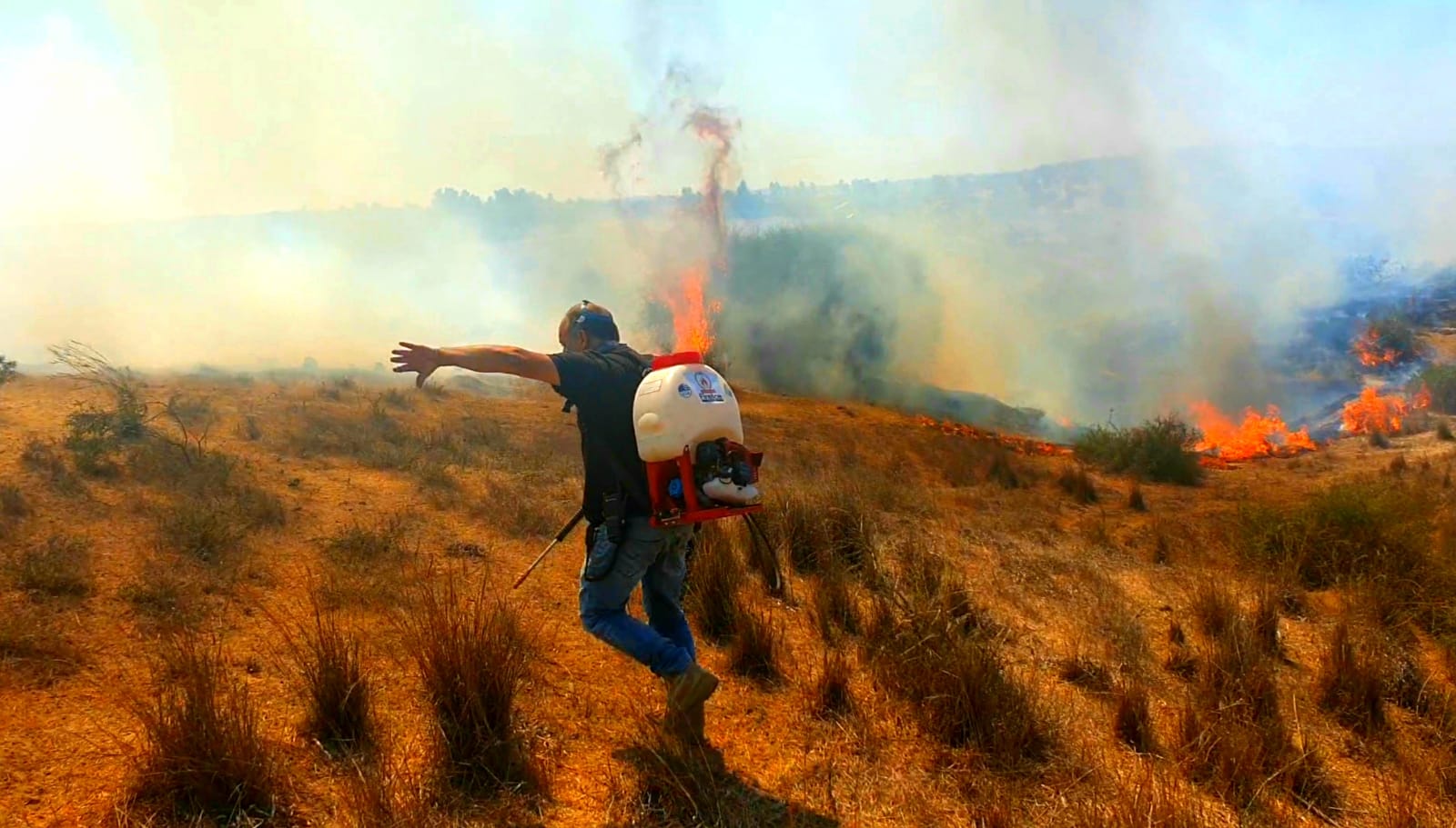 Incendiary devices launched from Gaza continue to cause fires in ...