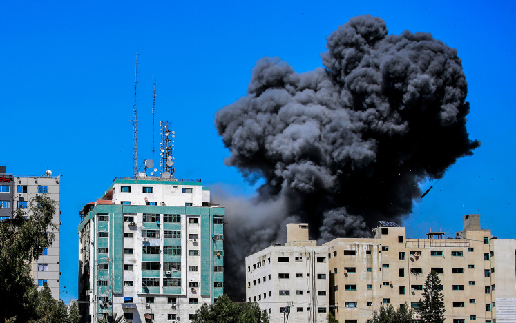 Erdan tells ‘AP’: Hamas used Gaza media tower to jam Iron Dome system ...