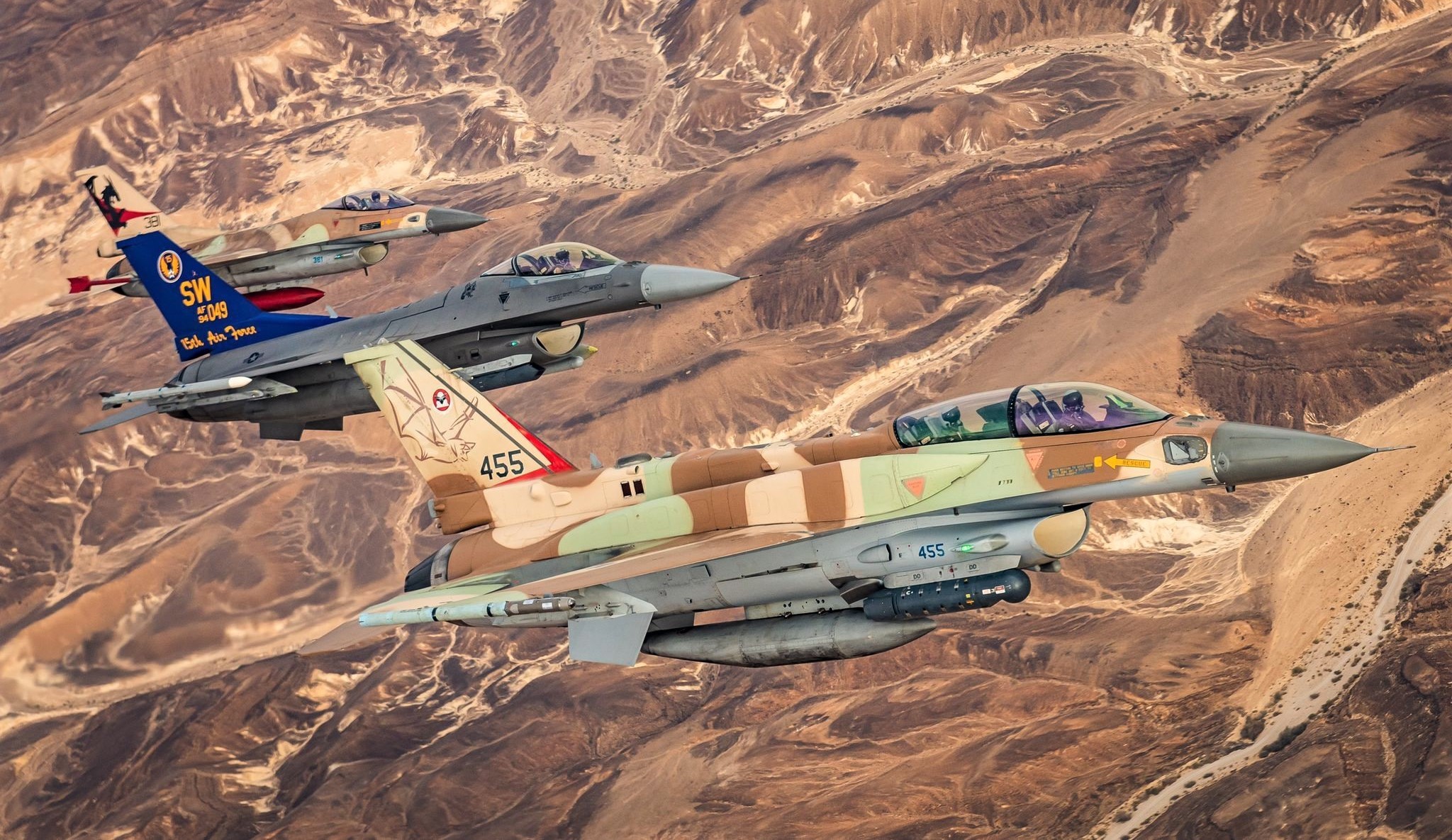 IAF, US Air Force Central Command complete Desert Falcon joint air ...