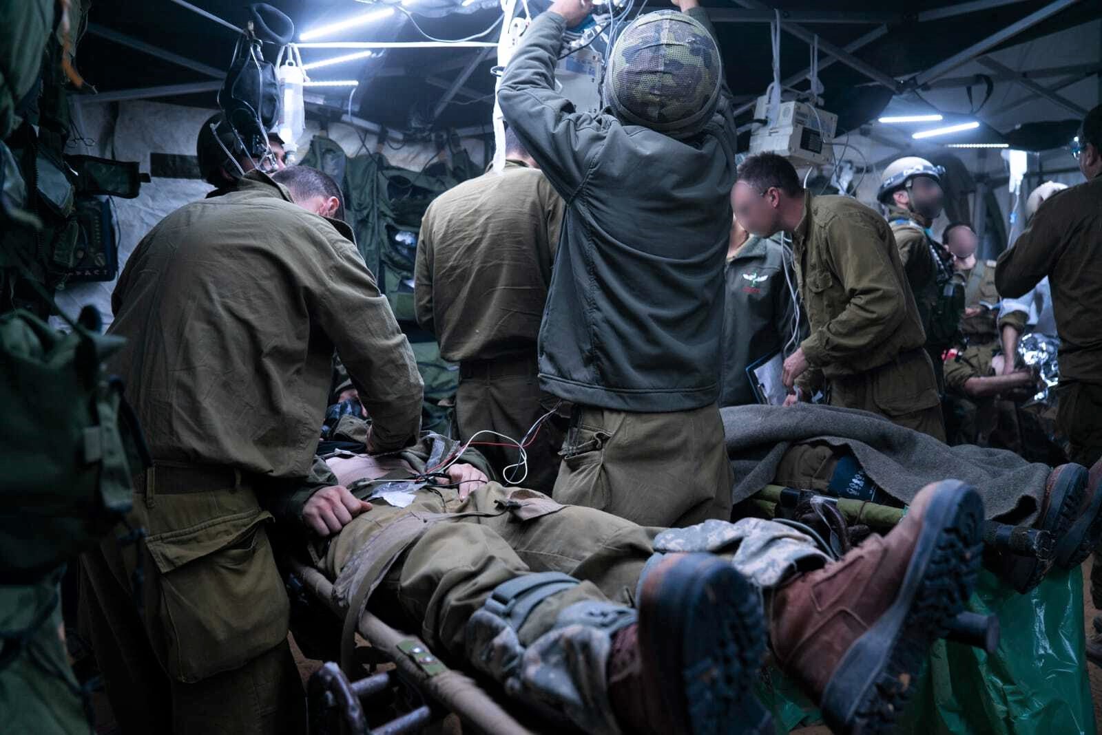 IDF Commando Brigade prepares operating rooms to be set up in enemy ...