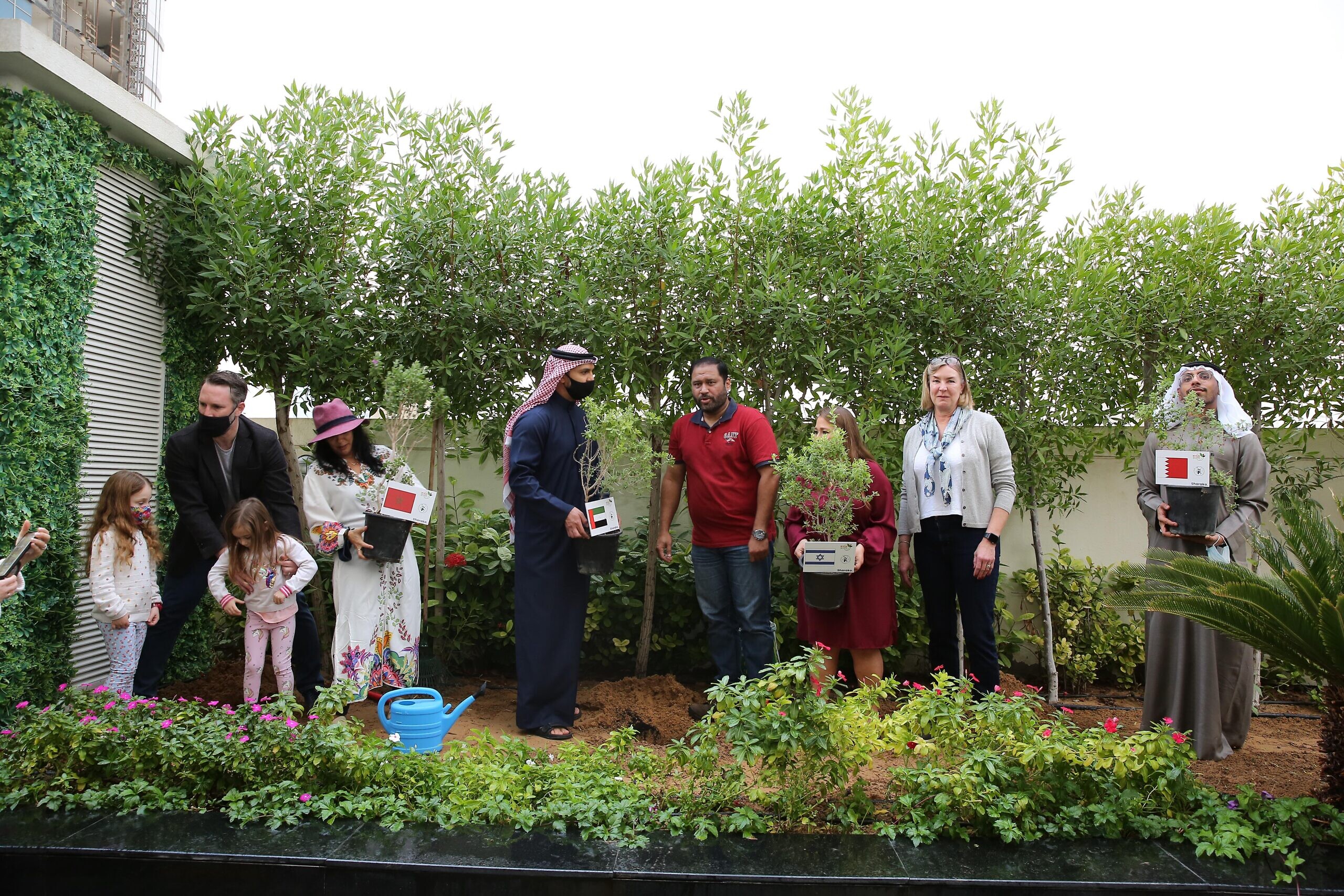 Sharaka hosts multiple tree planting events for peace in Abraham ...
