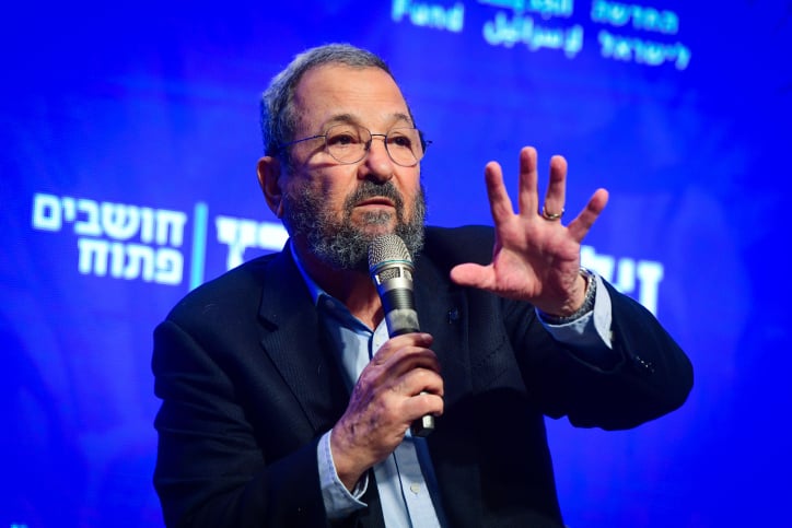 Ehud Barak calls for civil insurrection to collapse government - JNS.org