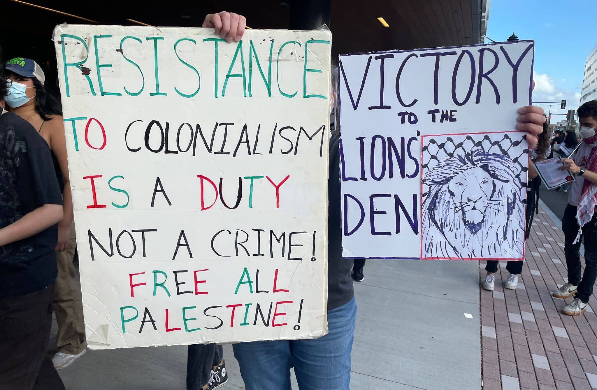 Boston Mapping Project protest calls for an intifada - JNS.org