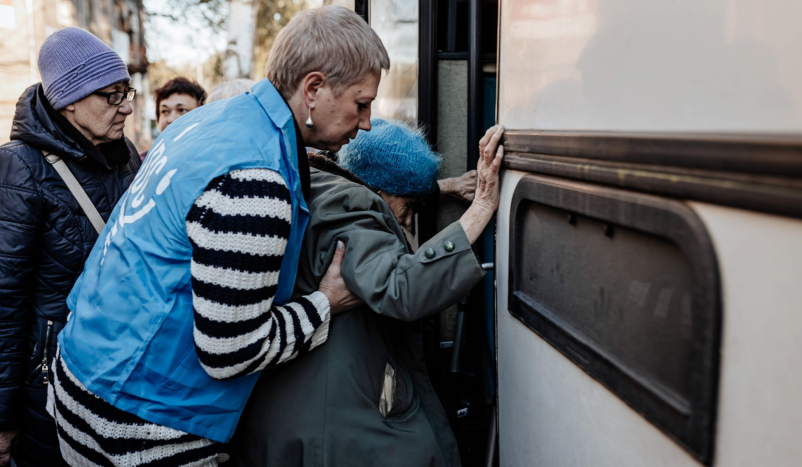 One year into the war, Jewish humanitarian efforts remain in full ...