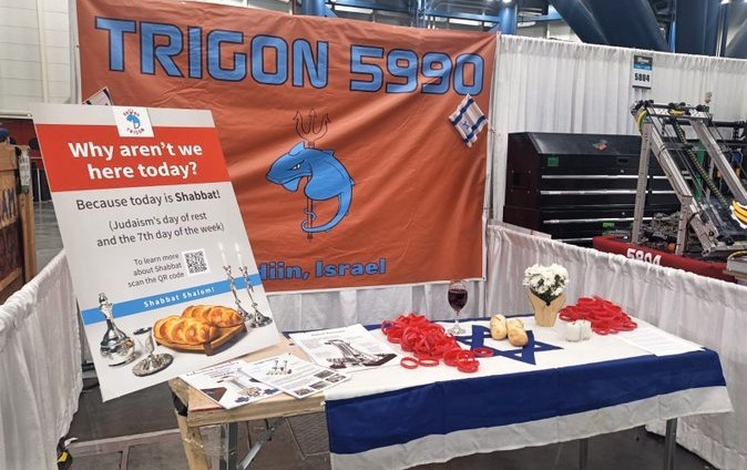 At competition, Israeli robots take a day of rest on Shabbat - JNS.org
