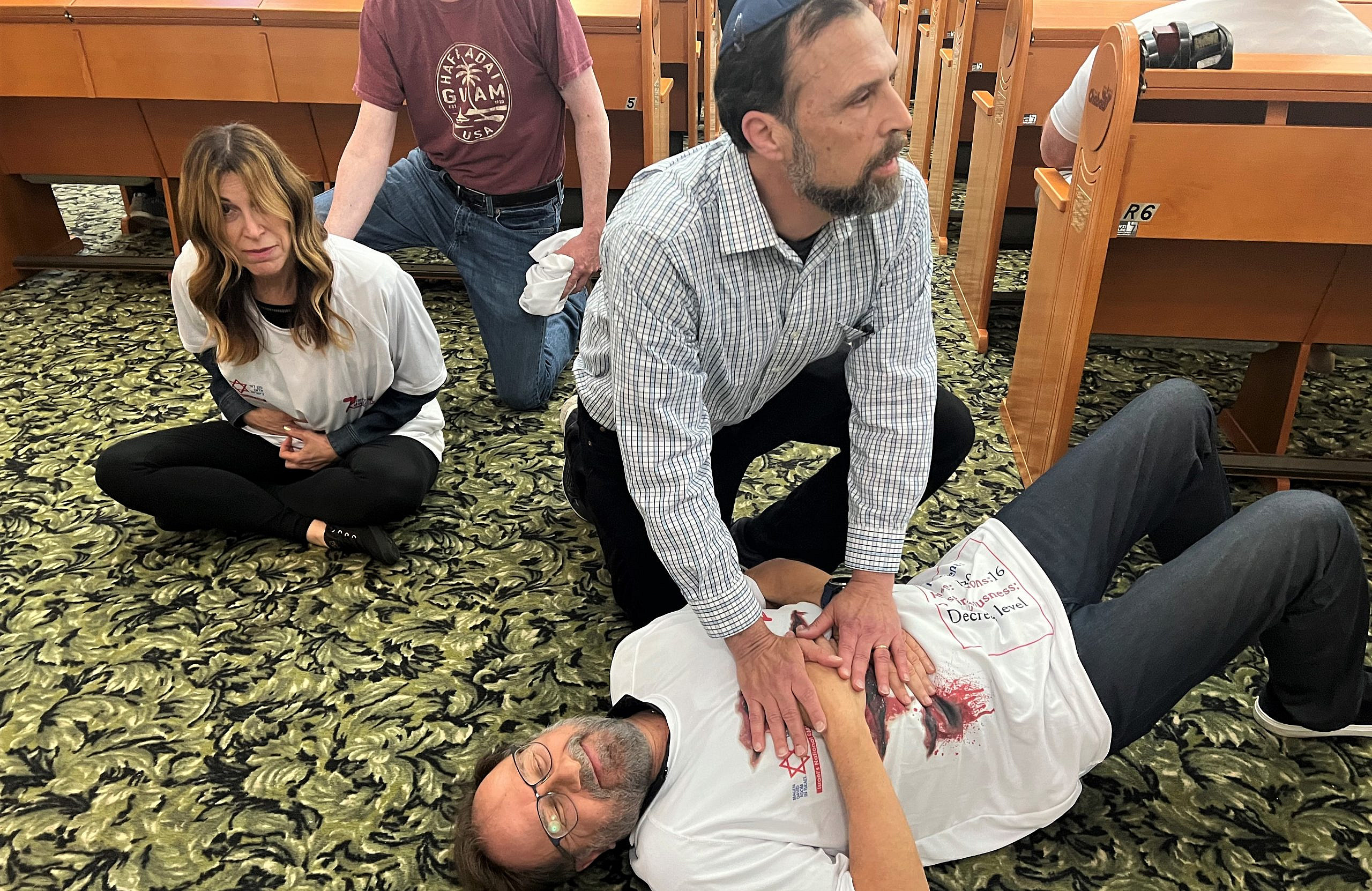 Four years after Poway attack, Israeli paramedics train California synagogue staff - JNS.org