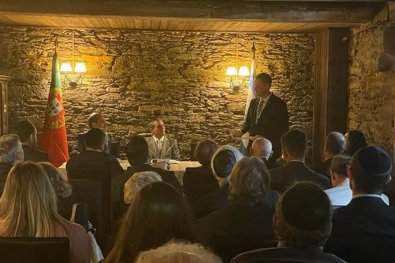 Shimon Peres honored in Portugal - JNS.org