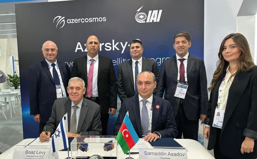 IAI signs $120 million satellite deal with Azerbaijan - JNS.org