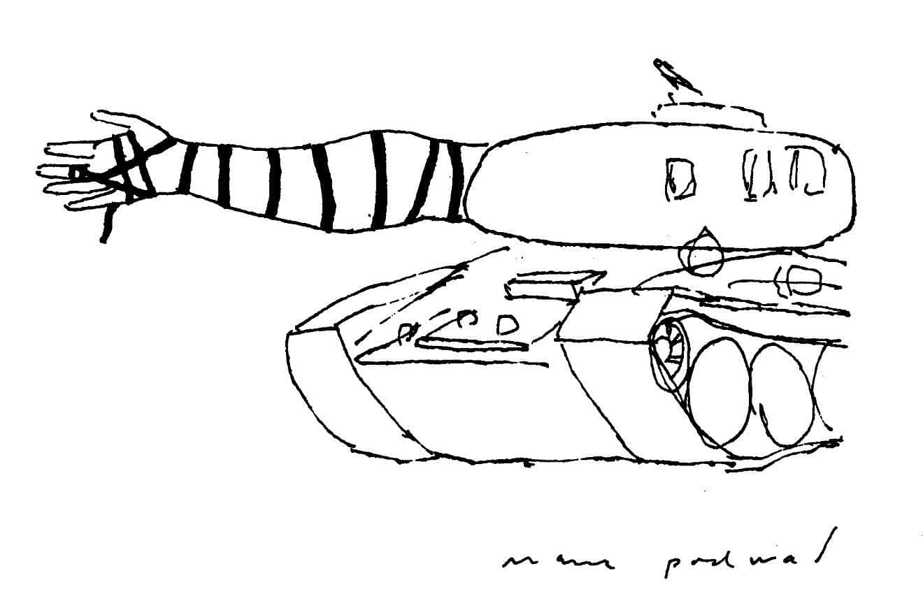 ‘With a Mighty Hand’ by Mark Podwal - JNS.org