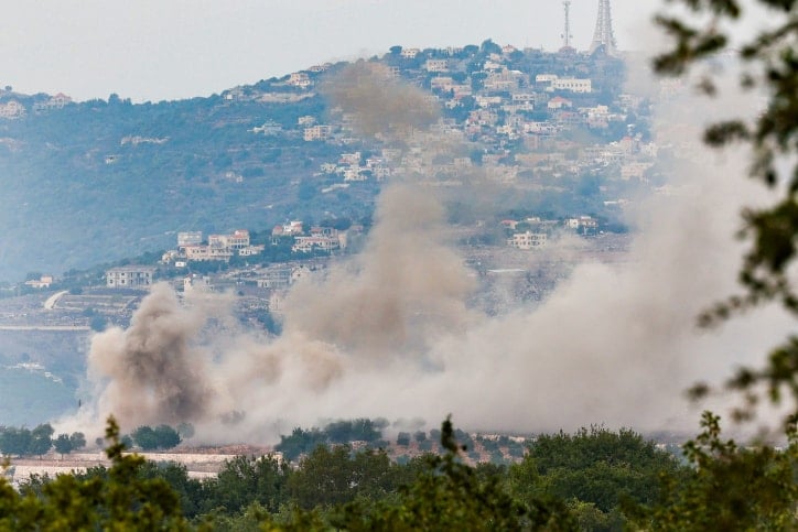 IDF shells targets in southern Lebanon - JNS.org