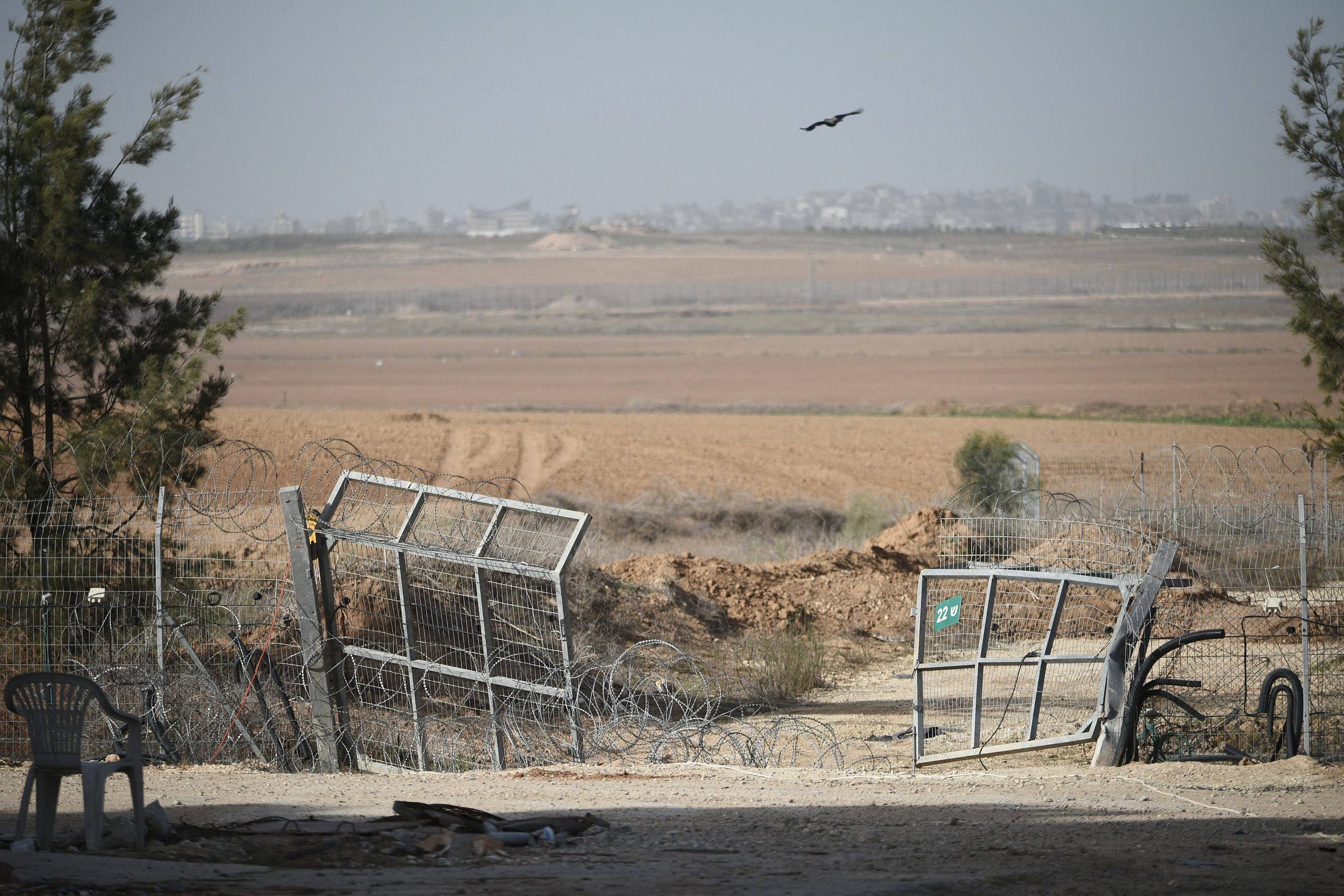 Israel starts building Gaza buffer zone - JNS.org
