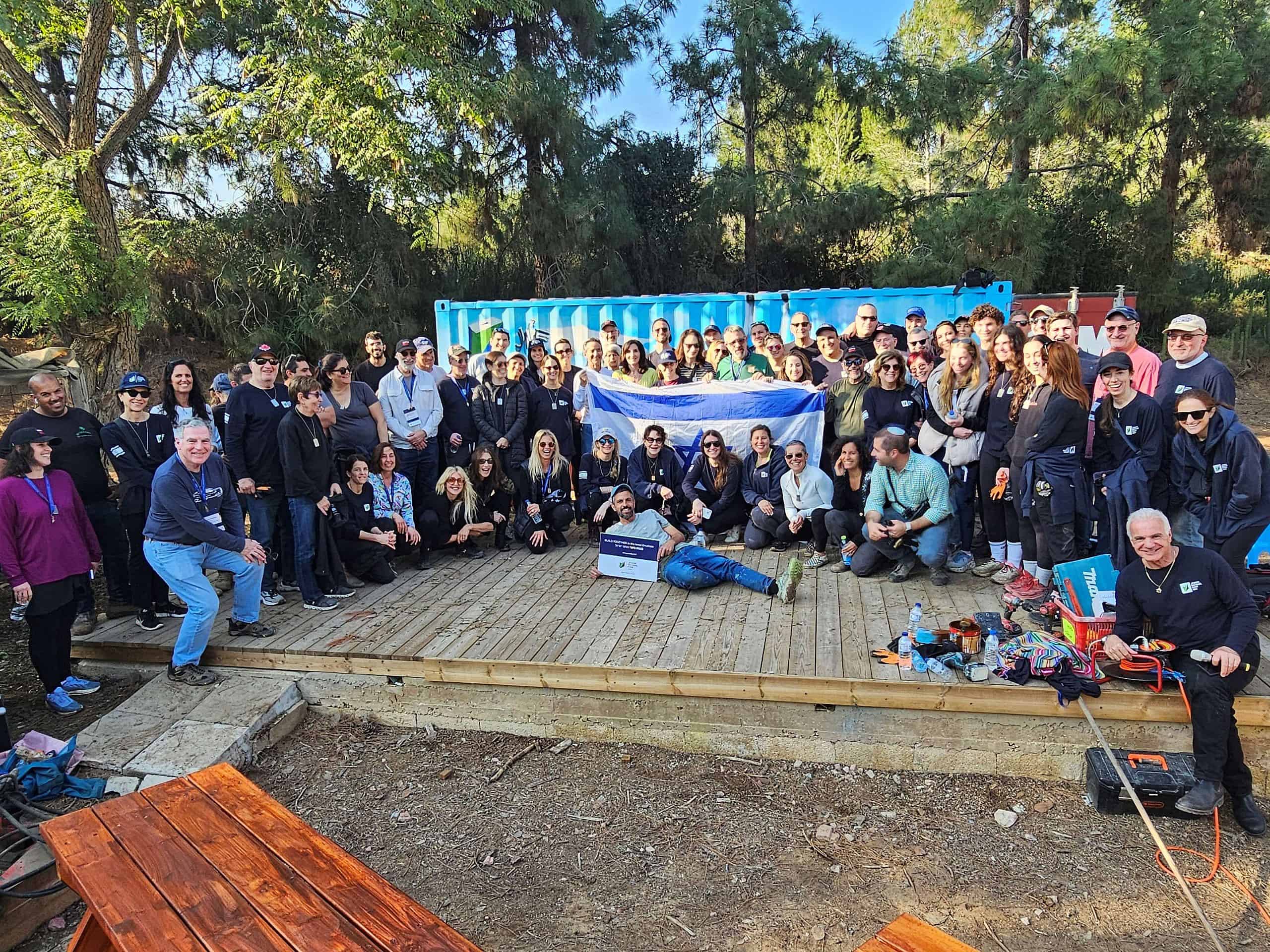 Jewish National Fund-USA volunteers help rebuild Israel’s south - JNS.org