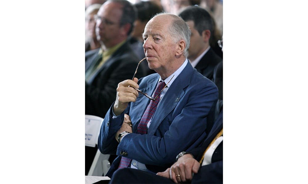 Jacob Rothschild, who worked ‘always’ for Israel, Jews, Britain, dies ...