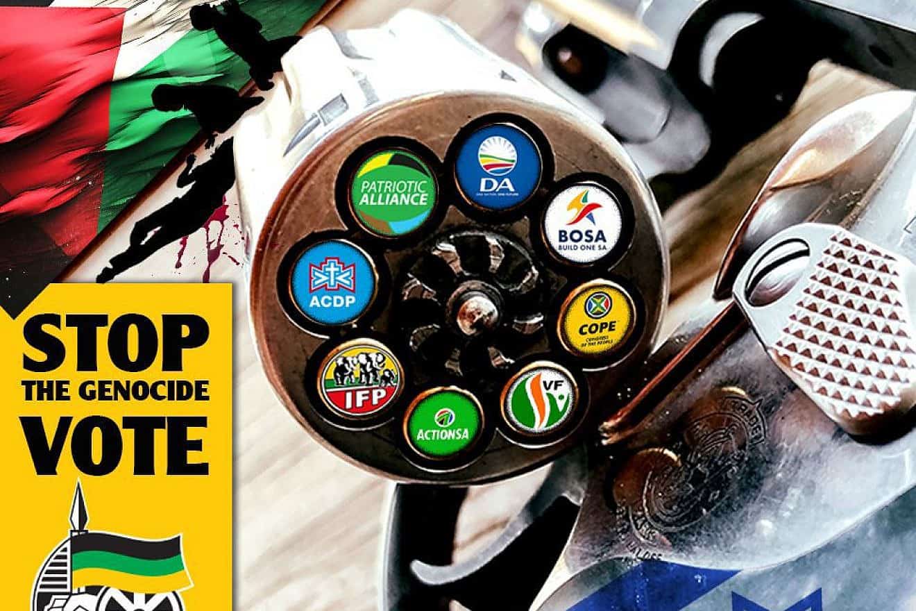 ANC ramps up anti-Israel incitement ahead of South African election ...