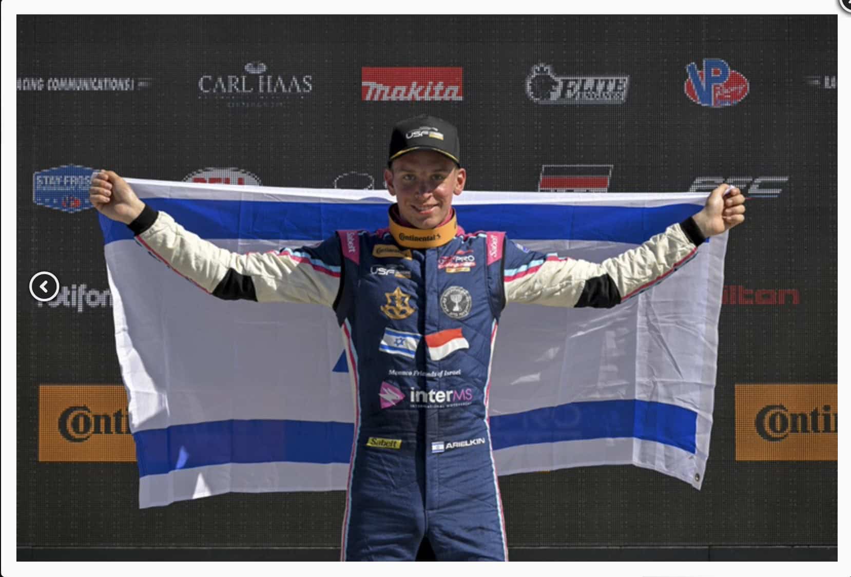 Israeli Formula 4 driver rides fast and furiously for his country - JNS.org