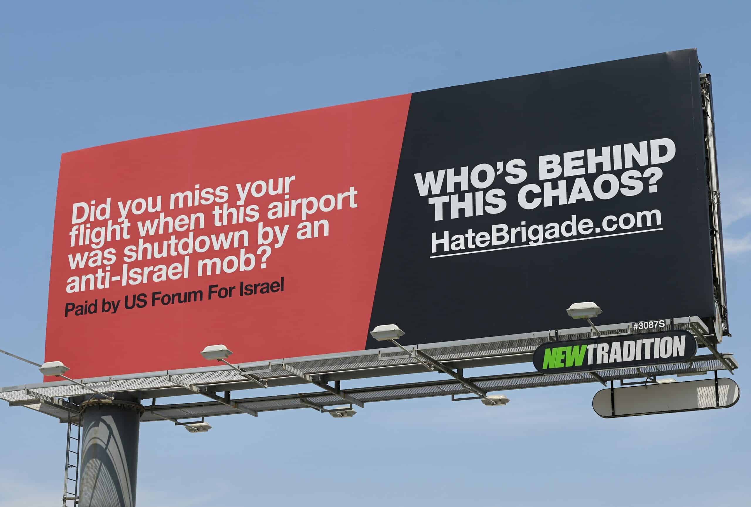 Billboards in Los Angeles and Philadelphia ask, ‘Who’s behind this ...