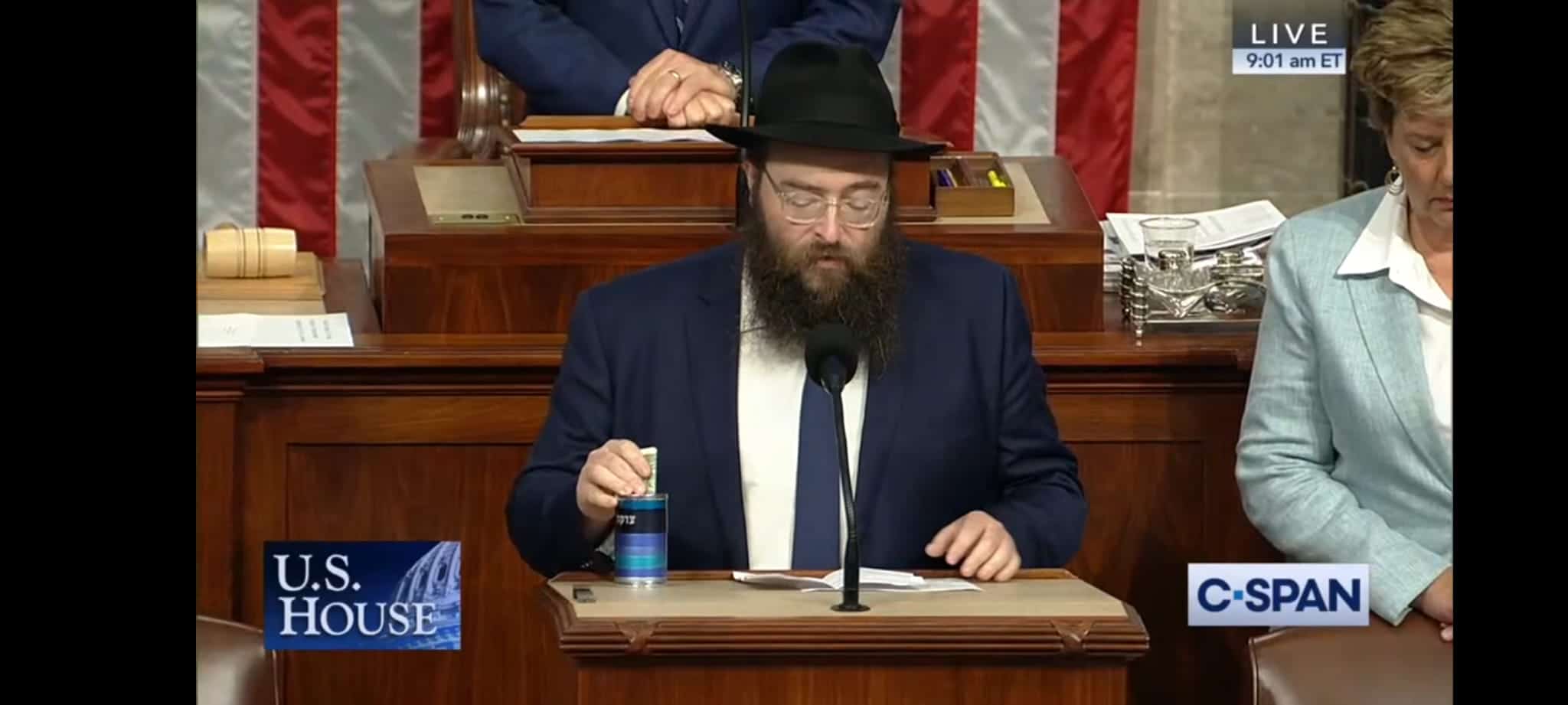 Rabbi delivers prayer to Congress, documentarian recounts history of ...