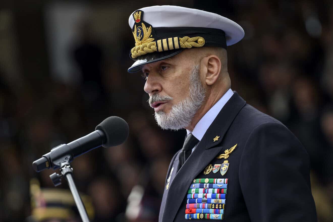 Italy's top military commander visits Israel - JNS.org