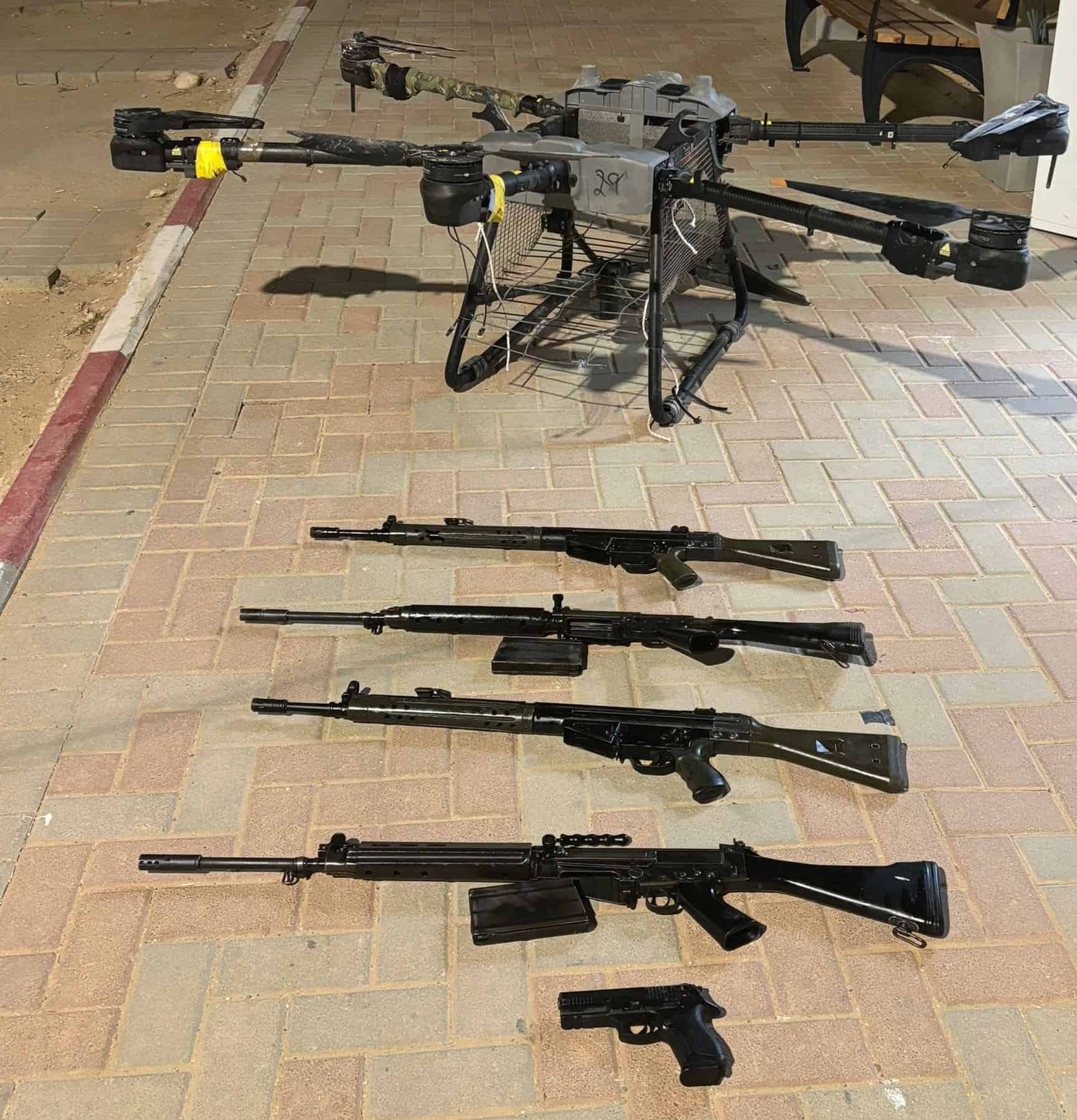 IDF downs drone smuggling weapons from Egypt - JNS.org