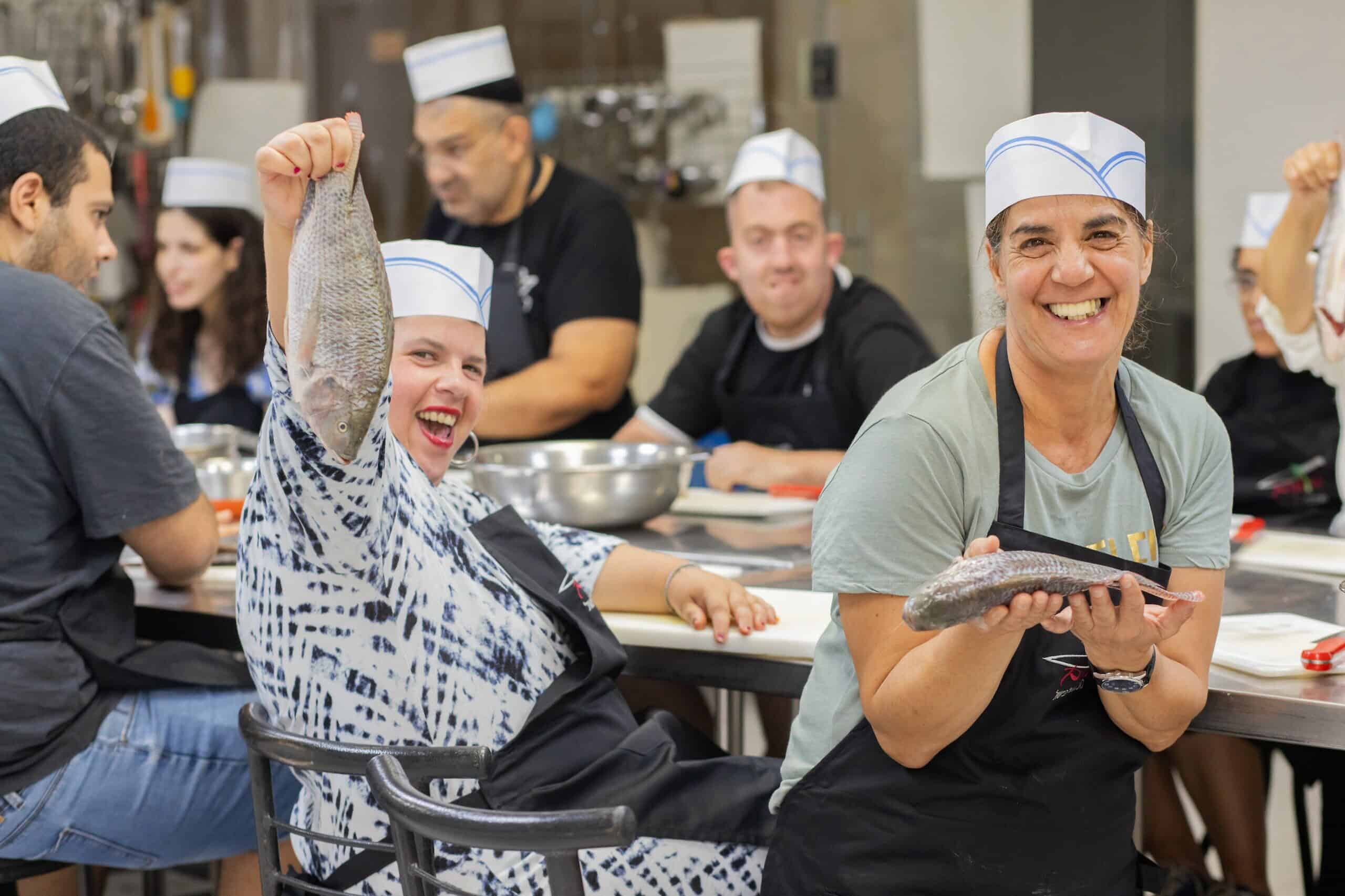 Israel Elwyn members complete culinary training for jobs in hotels ...