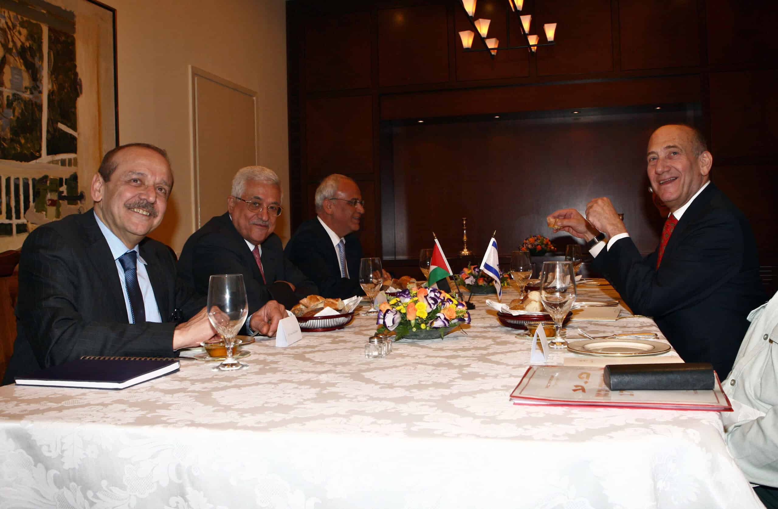 Olmert's 2008 Palestinian state map revealed for first time - JNS.org