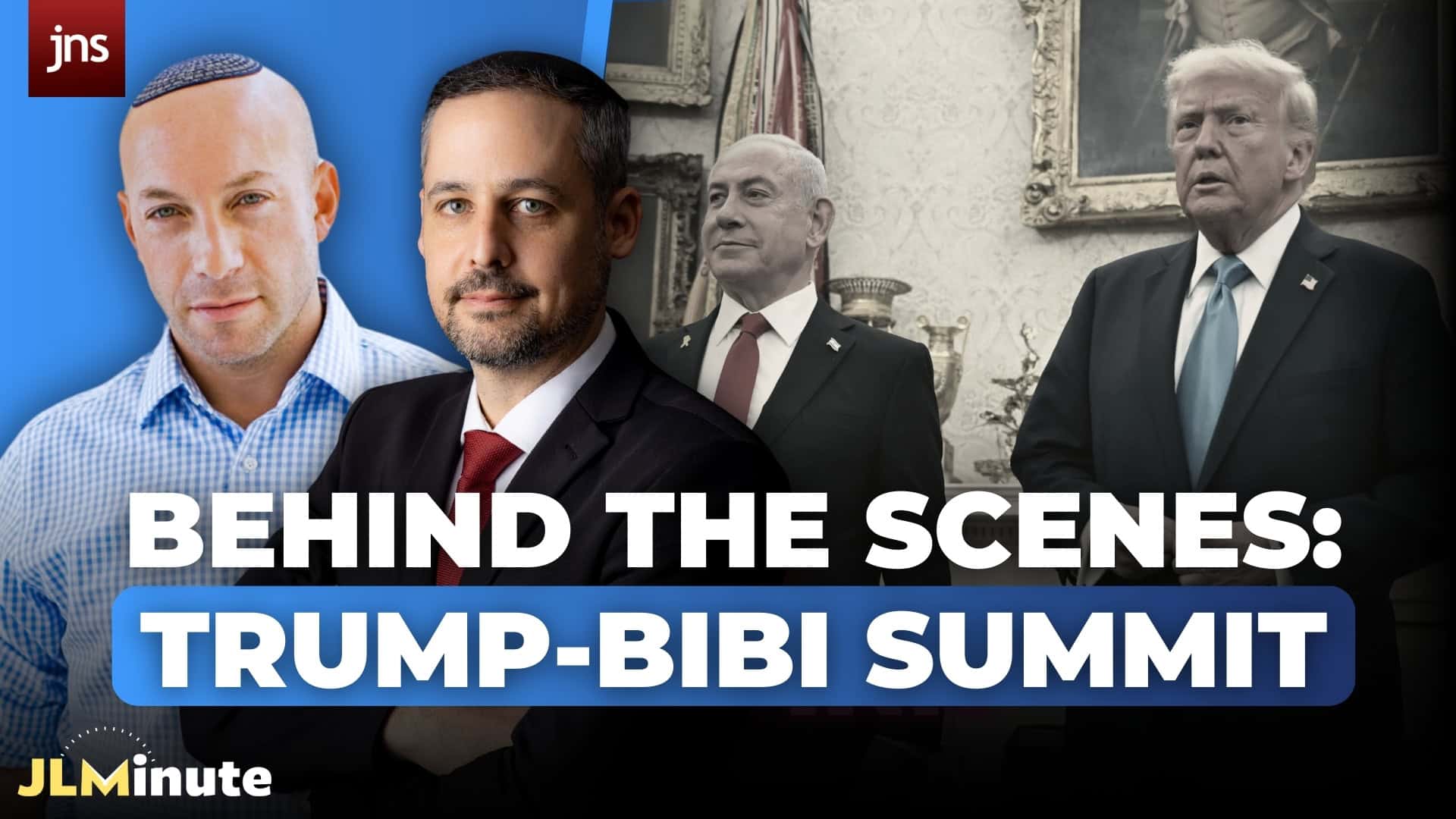 Trump-Bibi Oval Office meeting: Full video report - JNS.org