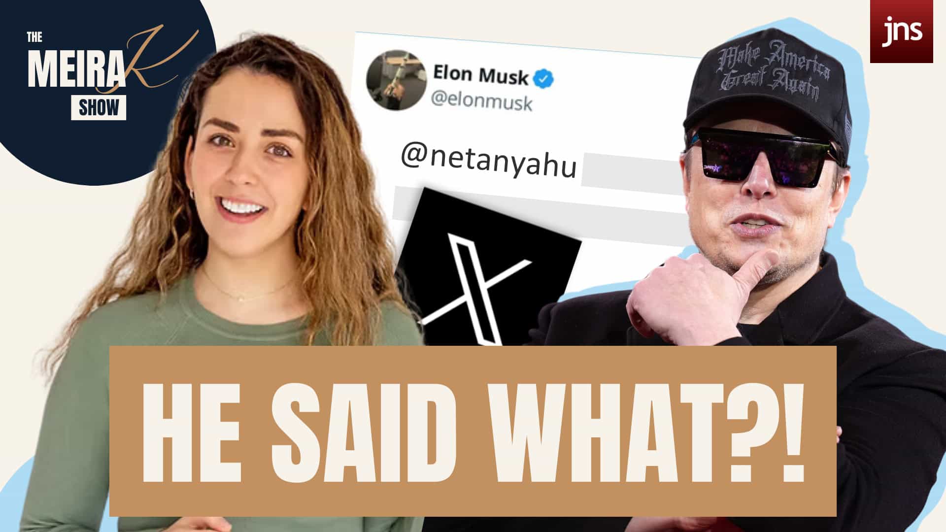 Premiere episode of ‘The Meira K’ video podcast - JNS.org