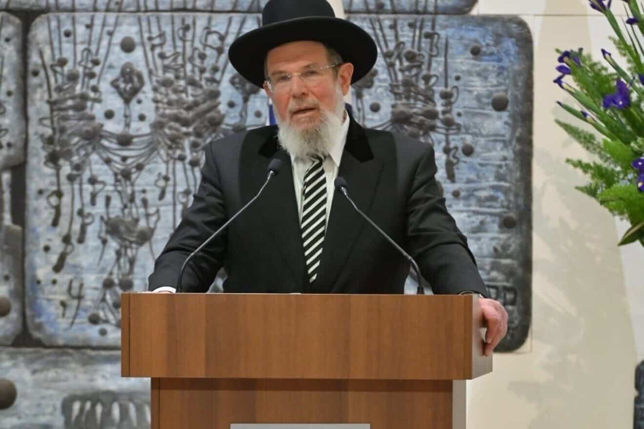 Israel's Ashkenazi chief rabbi to visit Russia - JNS.org