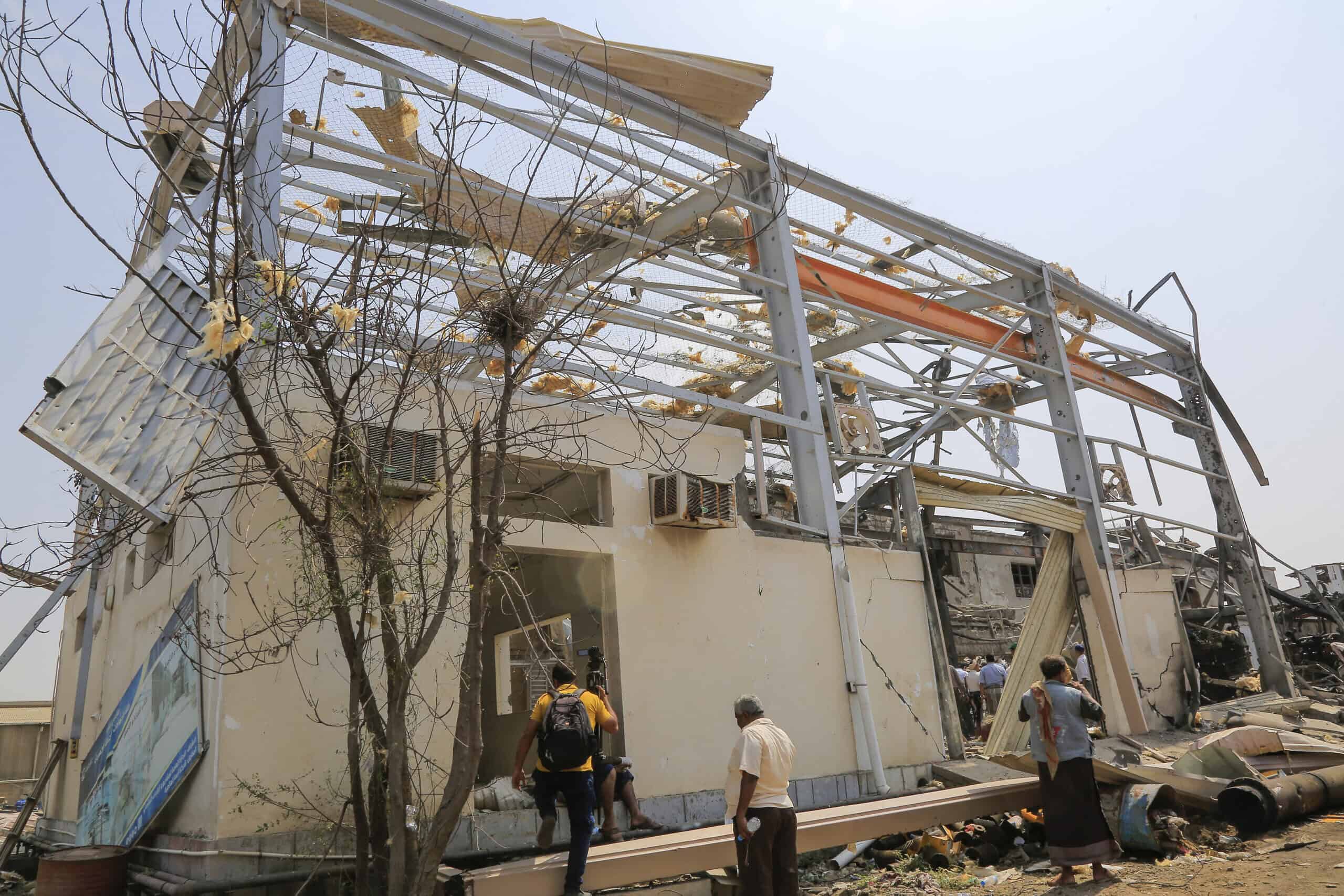 New satellite images show extent of destruction at Yemen's Hodeidah ...