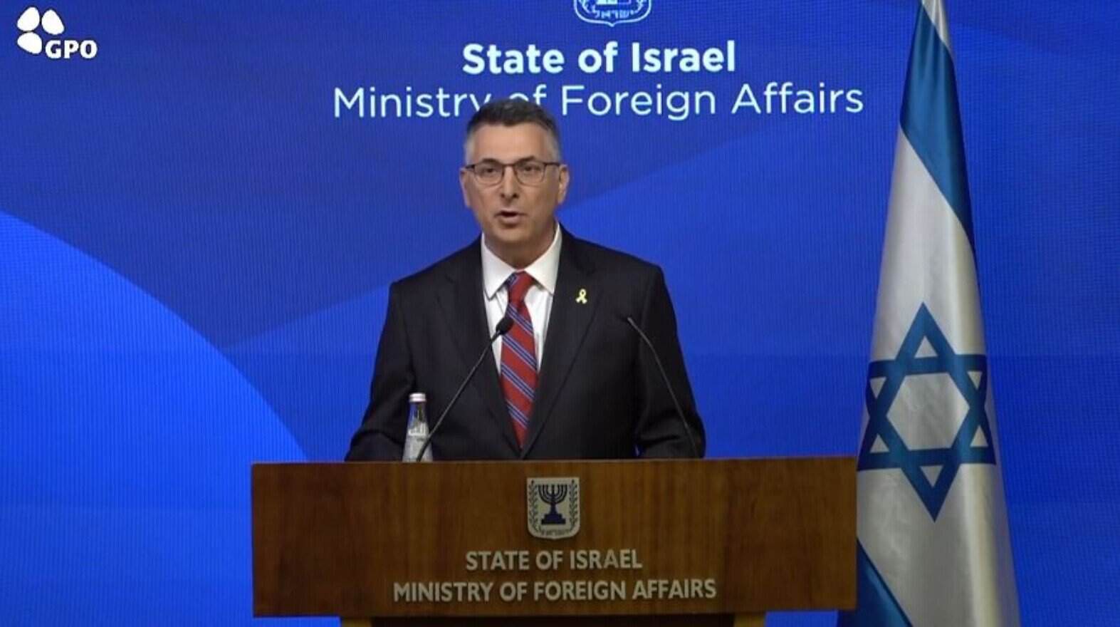 Sa'ar defiant as international pressure mounts to end Gaza war - JNS.org