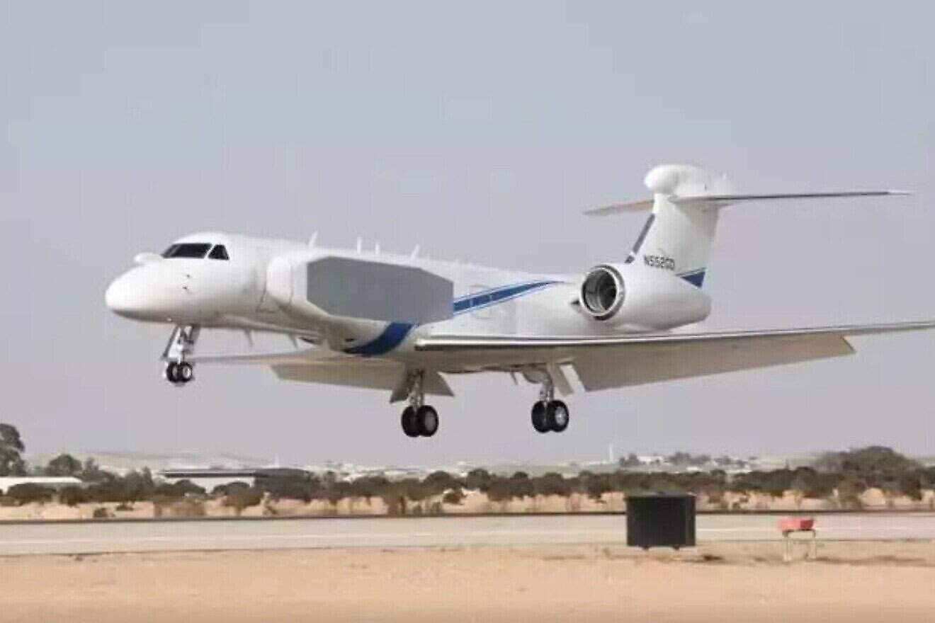 Inside Israel's classified intel aircraft - JNS.org