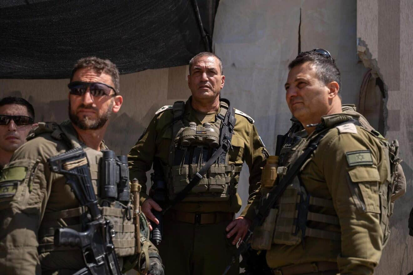 In Gaza, IDF chief praises reservists’ sacrifices - JNS.org
