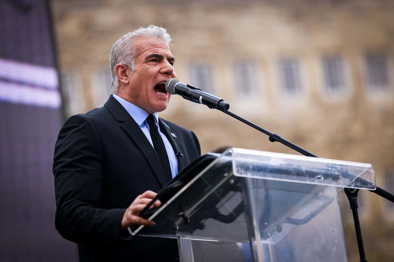 Lapid: Netanyahu's re-election would be the 'end of Zionism' - JNS.org