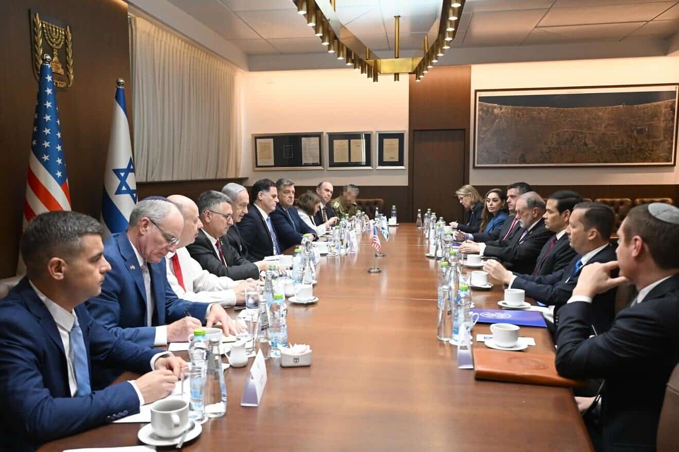 WATCH: Rubio meets Netanyahu in Jerusalem - JNS.org