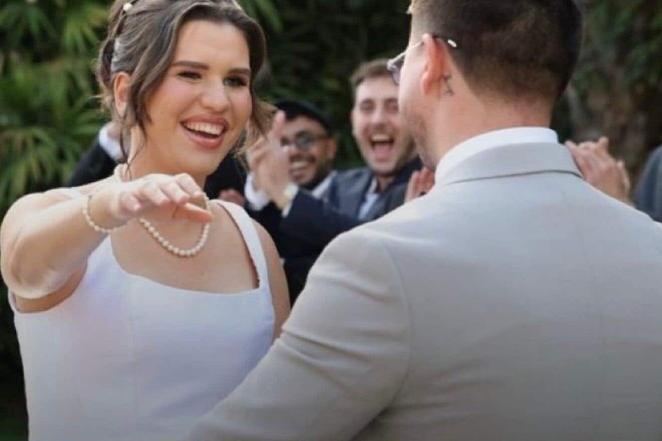 Wounded Oct. 7 survivor weds longtime partner - JNS.org