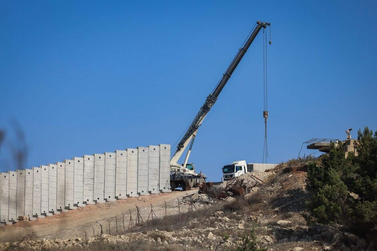 Lebanon to protest Israeli border wall at UN - JNS.org