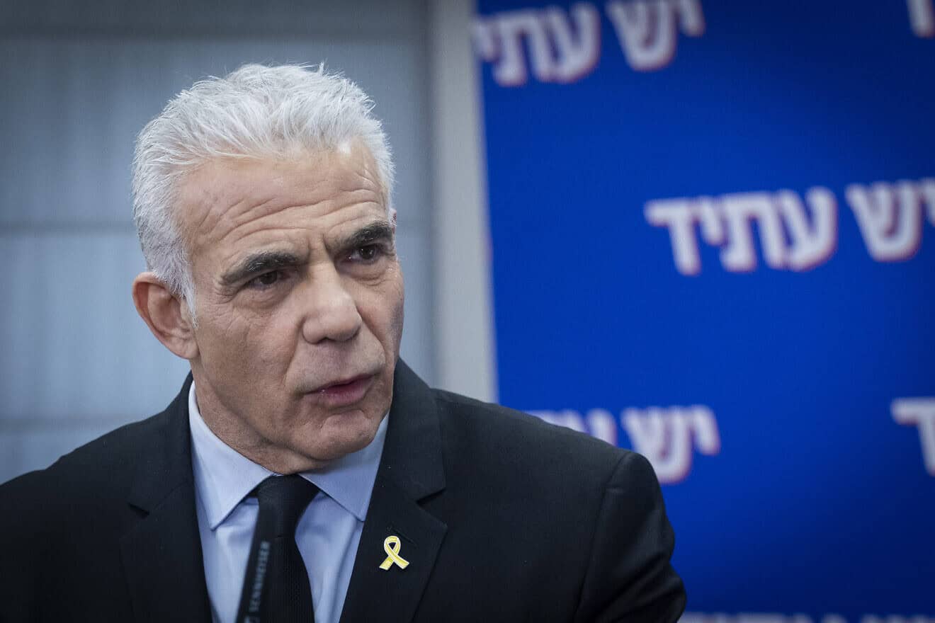 Lapid: Israel will act ‘if necessary' to counter growing Iranian threat ...