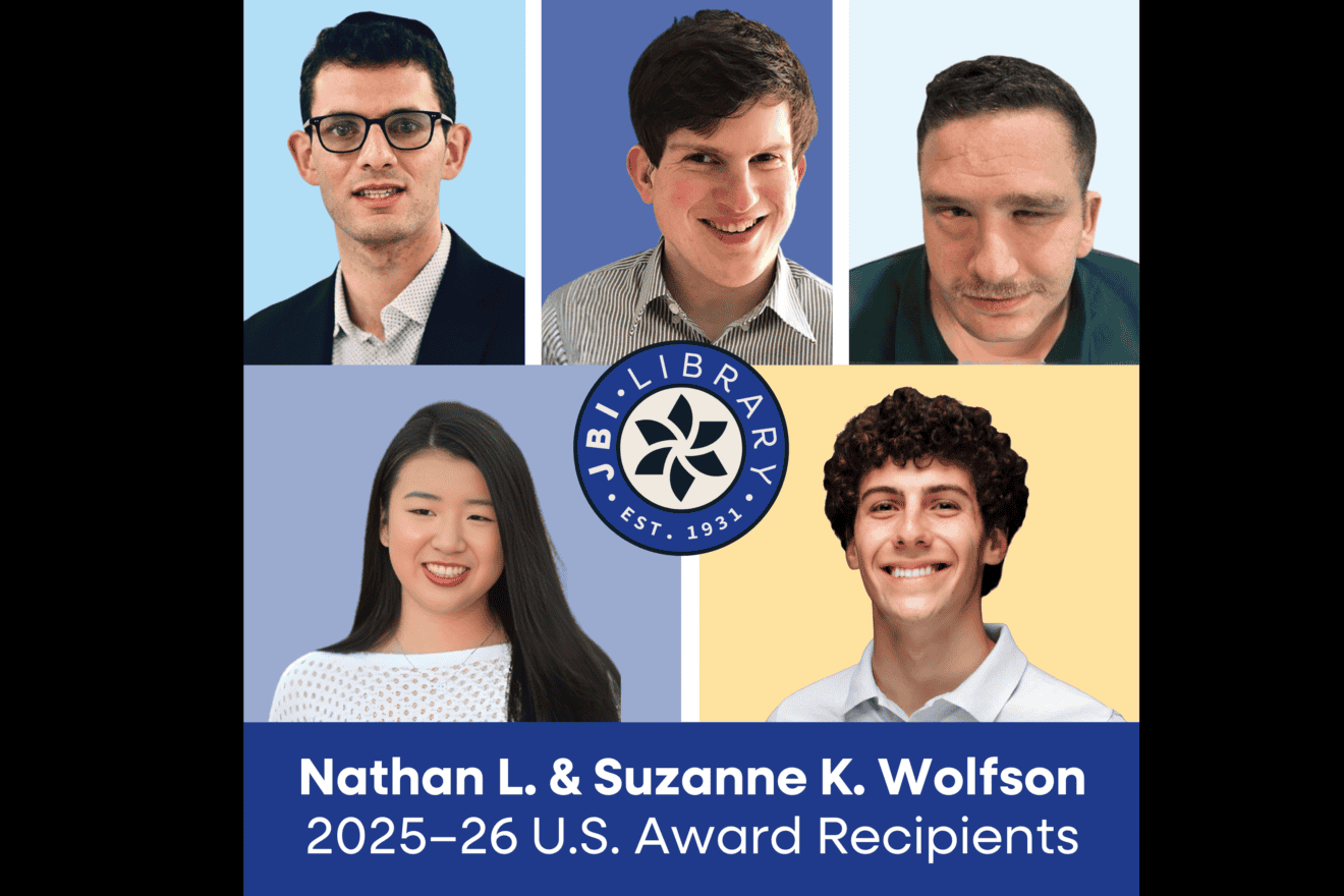 JBI Library announces more than $180,000 awarded to blind Jewish ...