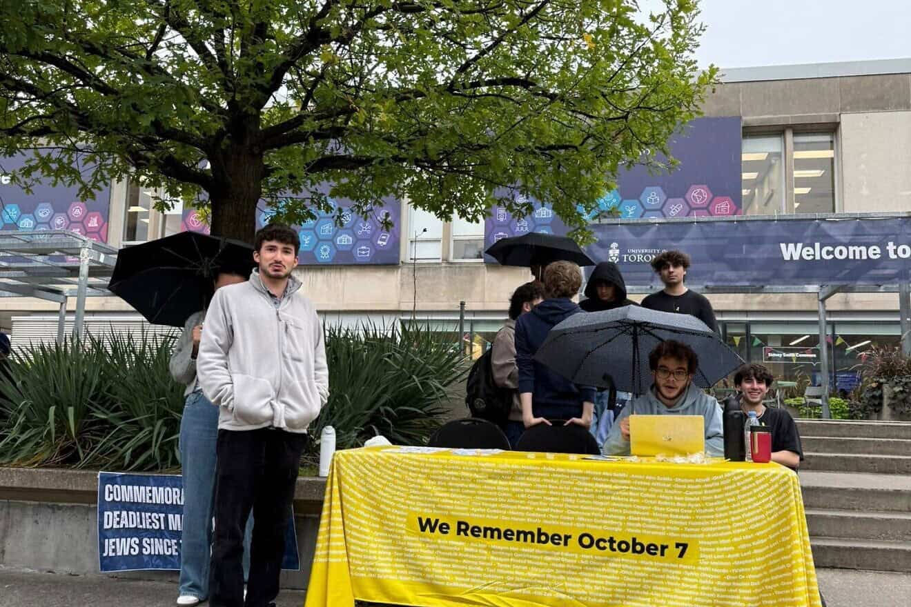 Alpha Epsilon Pi undergraduates mark anniversary of Oct. 7 attacks ...