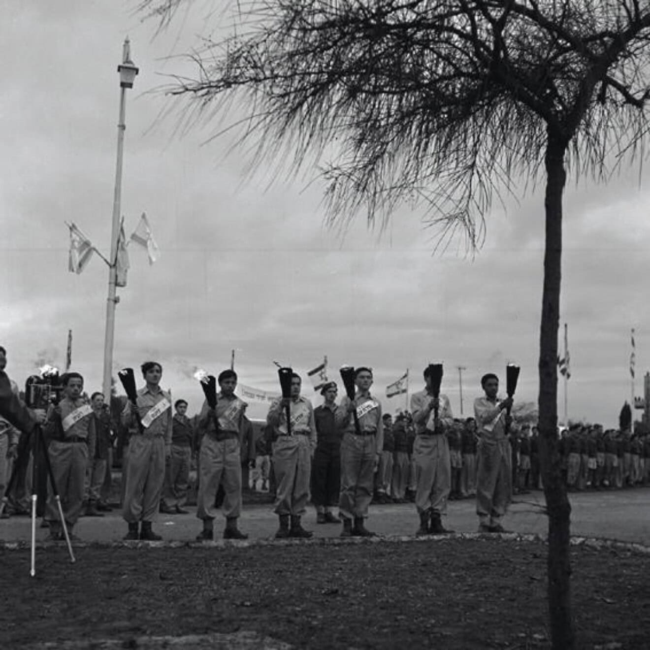 Chanukah time stirs up a little nostalgia, courtesy of KKL-JNF archive ...