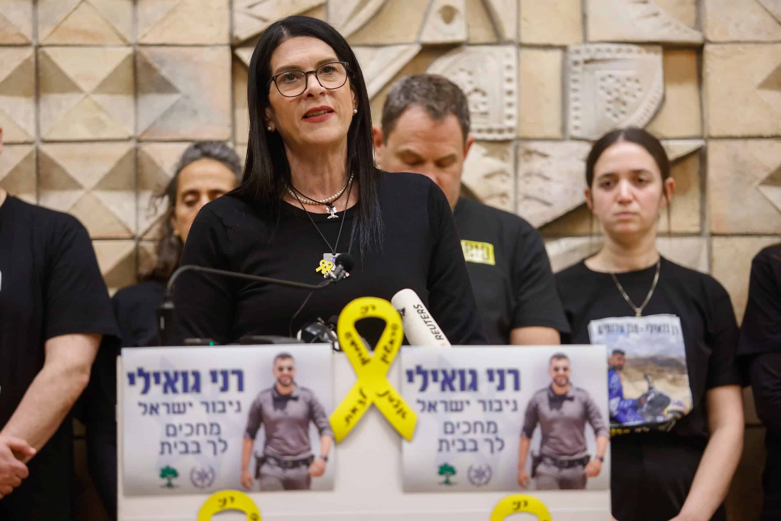 Parents of fallen hostage Ran Gvili meet Israel’s Sephardi Chief Rabbi ...