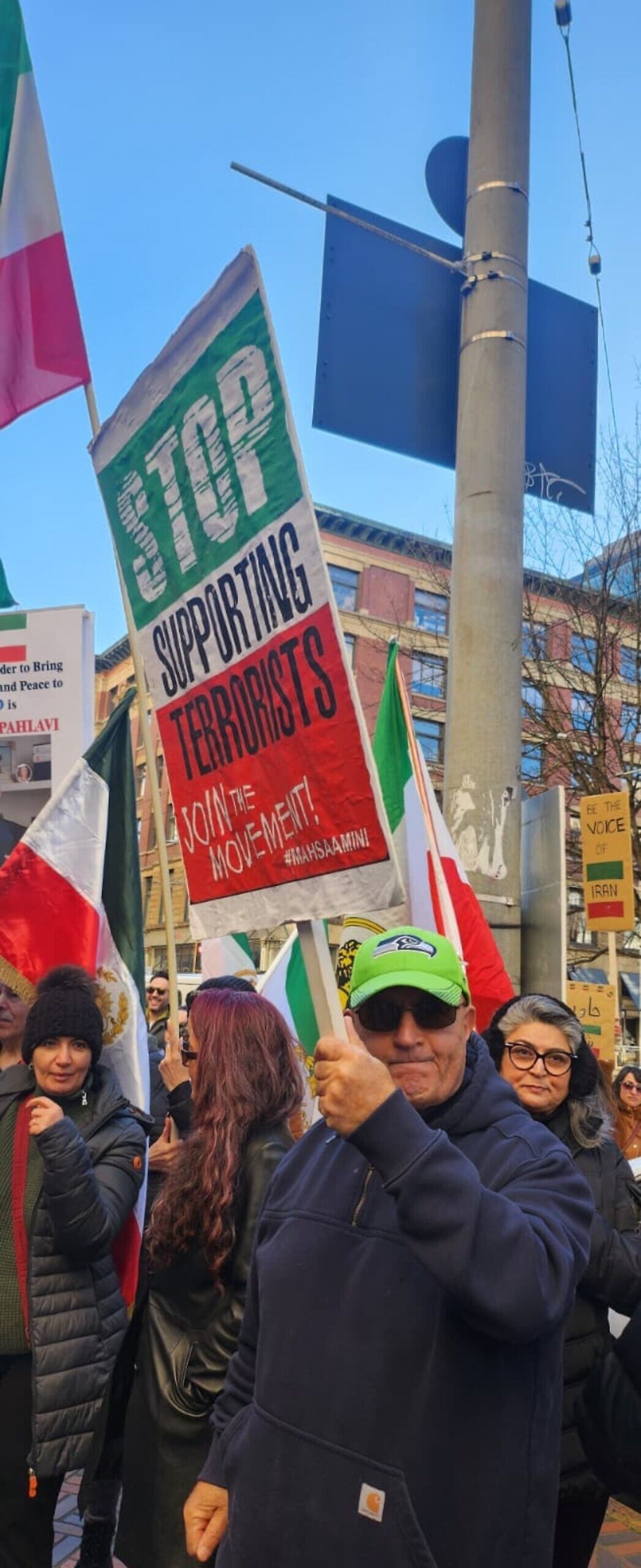 Iranians, Jews call for regime change in Iran, solidarity with Israel ...